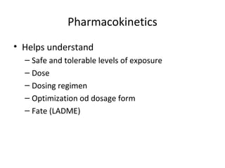 Pharmacokinetics and Pharmacodynamics | PPT