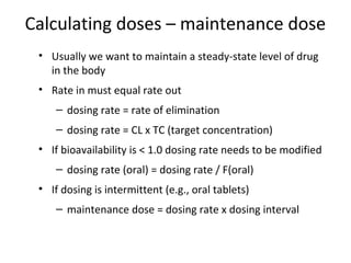 Pharmacokinetics and Pharmacodynamics | PPT