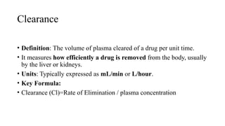 PHARMACOKINETICS AND PHARMACODYNAMICS OF DRUGS.pptx
