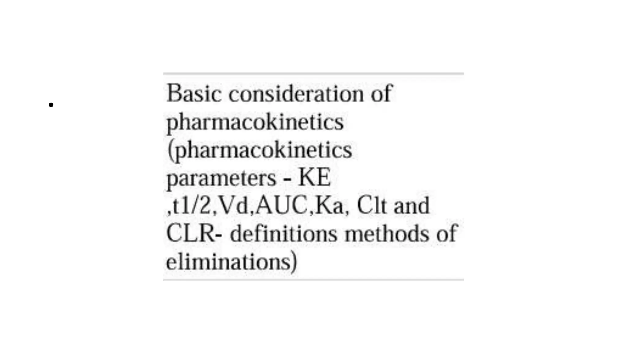Pharmacokinetics basics Introduced and applications | PPTX
