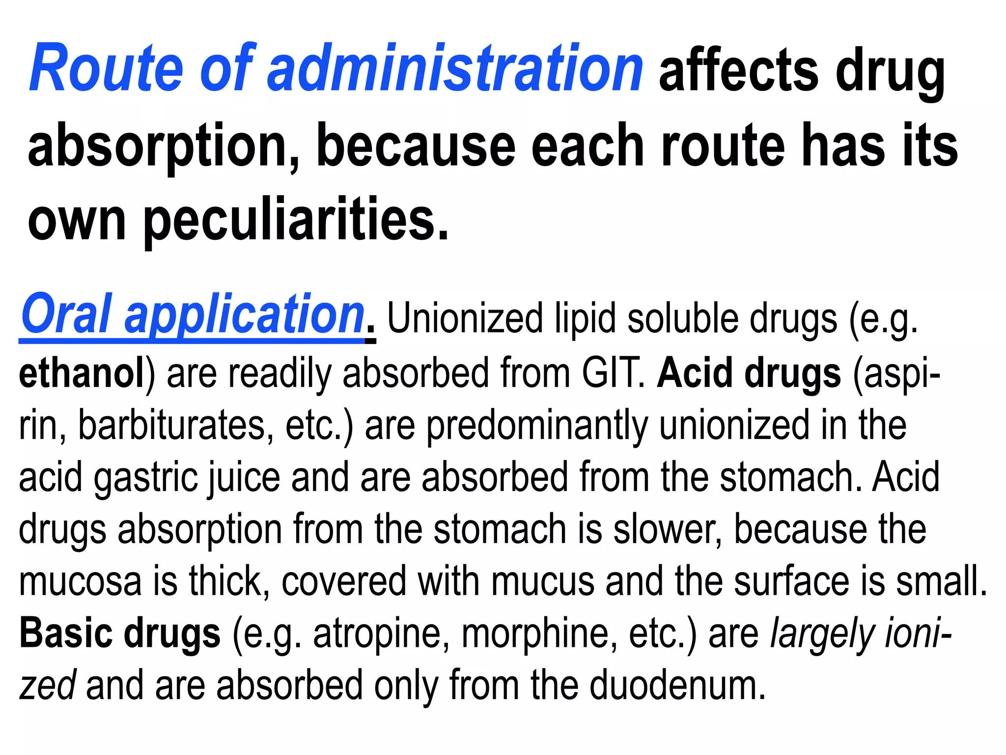 Pharmacokinetics lecture i | PPT