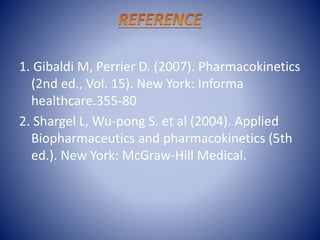 Pharmacokinetics model by shubham soni | PPTX