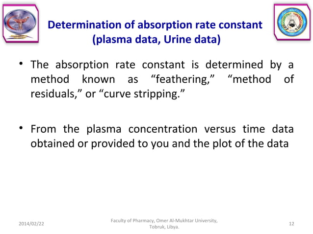 Pharmacokinetics of drug absorption | PPT | Pharmaceutical Industry ...