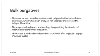 Pharmacokinetics of virechana | PPTX