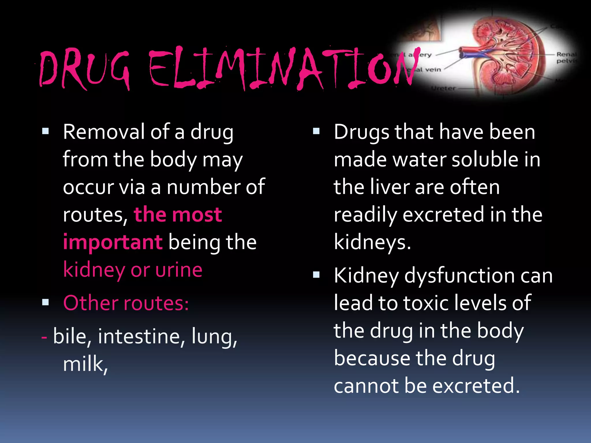 Pharmacokinetics ppt | PPTX