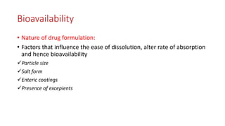 Pharmacokinetics principles 1 | PPT