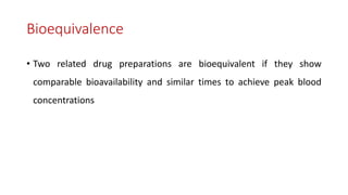 Pharmacokinetics principles 1 | PPTX