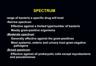 Pharmacolgical terms and antibiotics | PPT