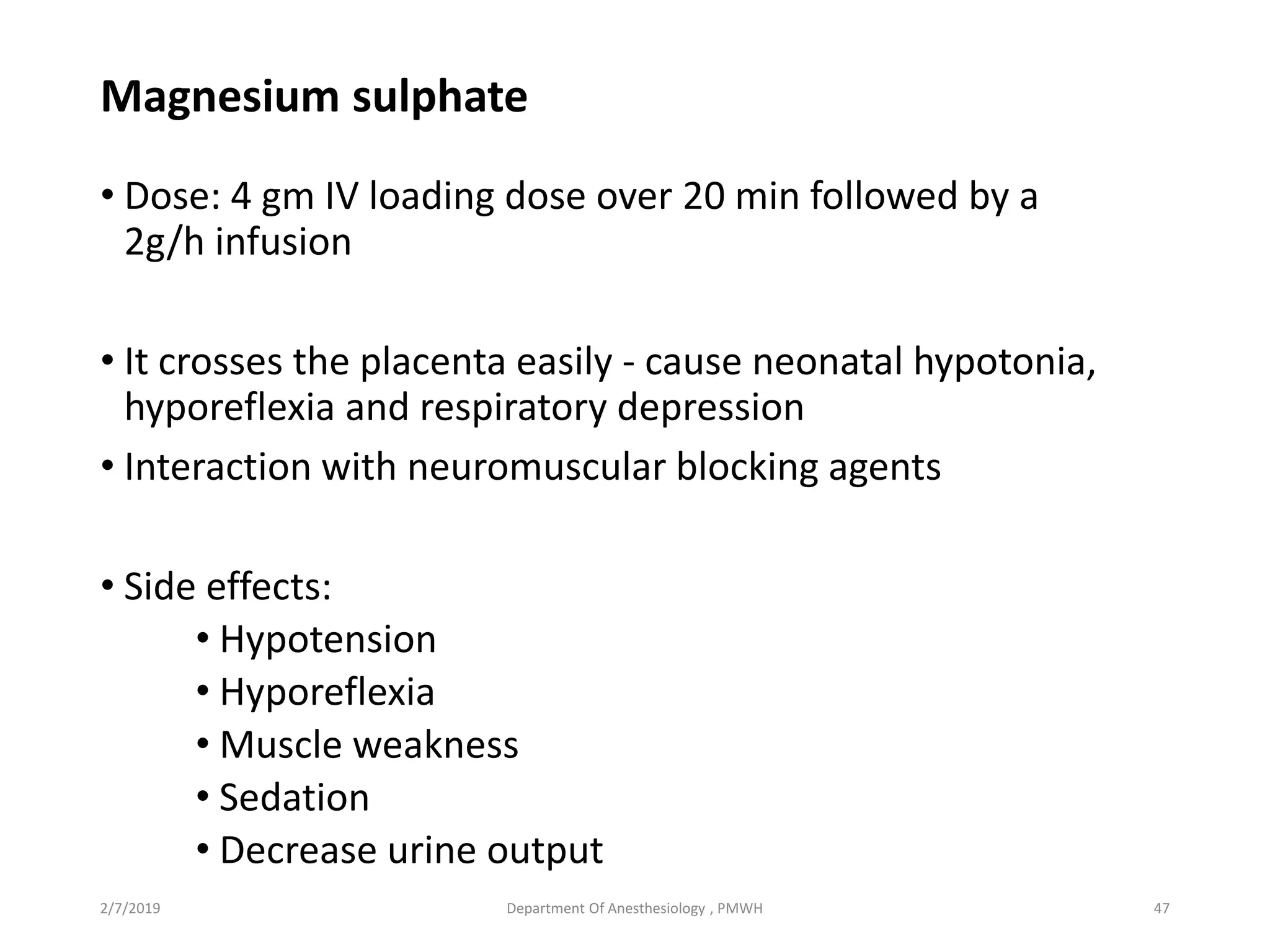 Pharmacological agents in obs and placental transfer of drugs | PPTX