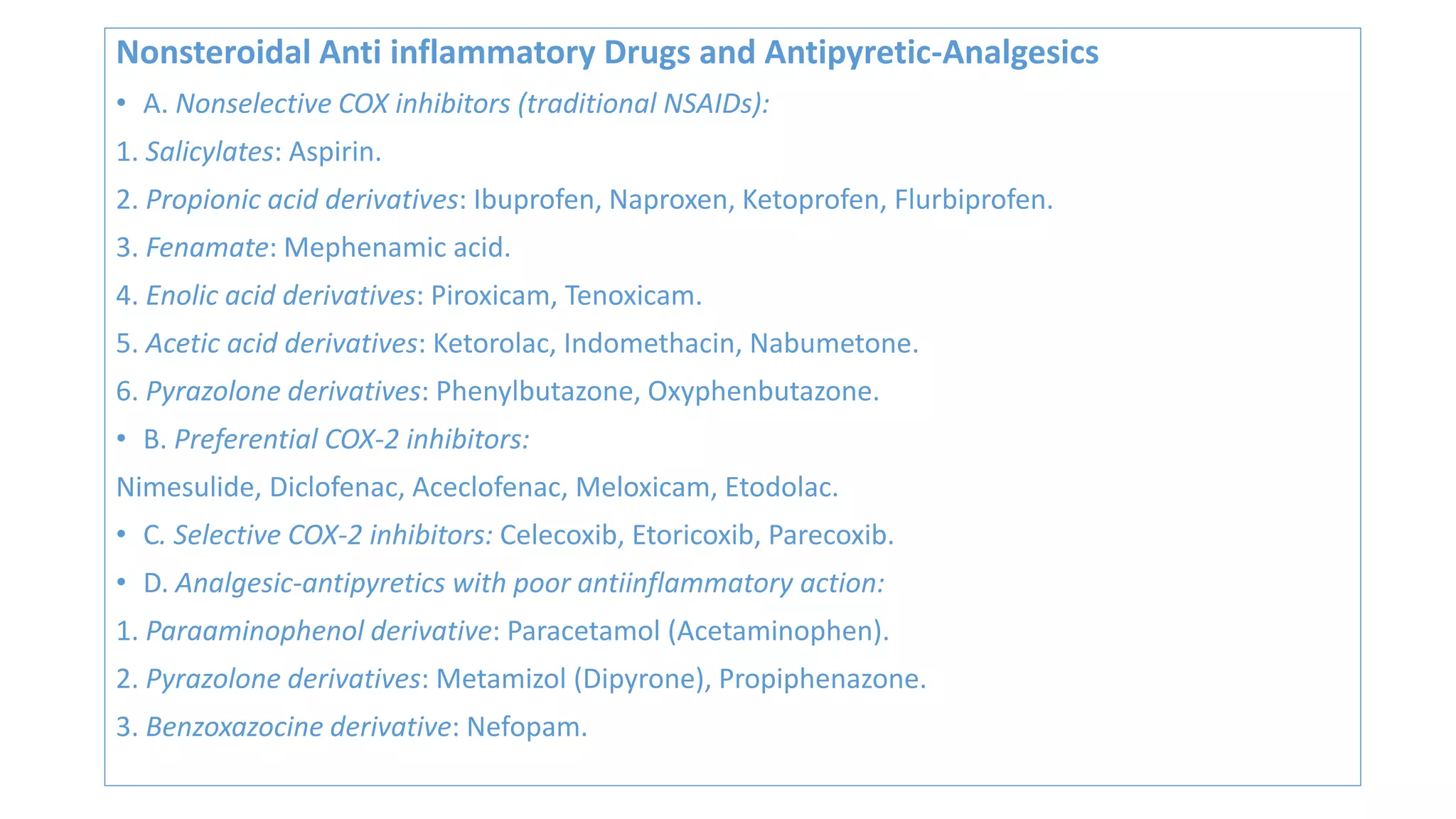 Pharmacological classification | PPTX