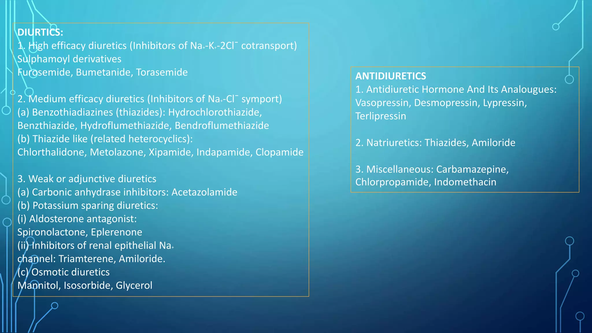 Pharmacological classification of drugs | PPTX