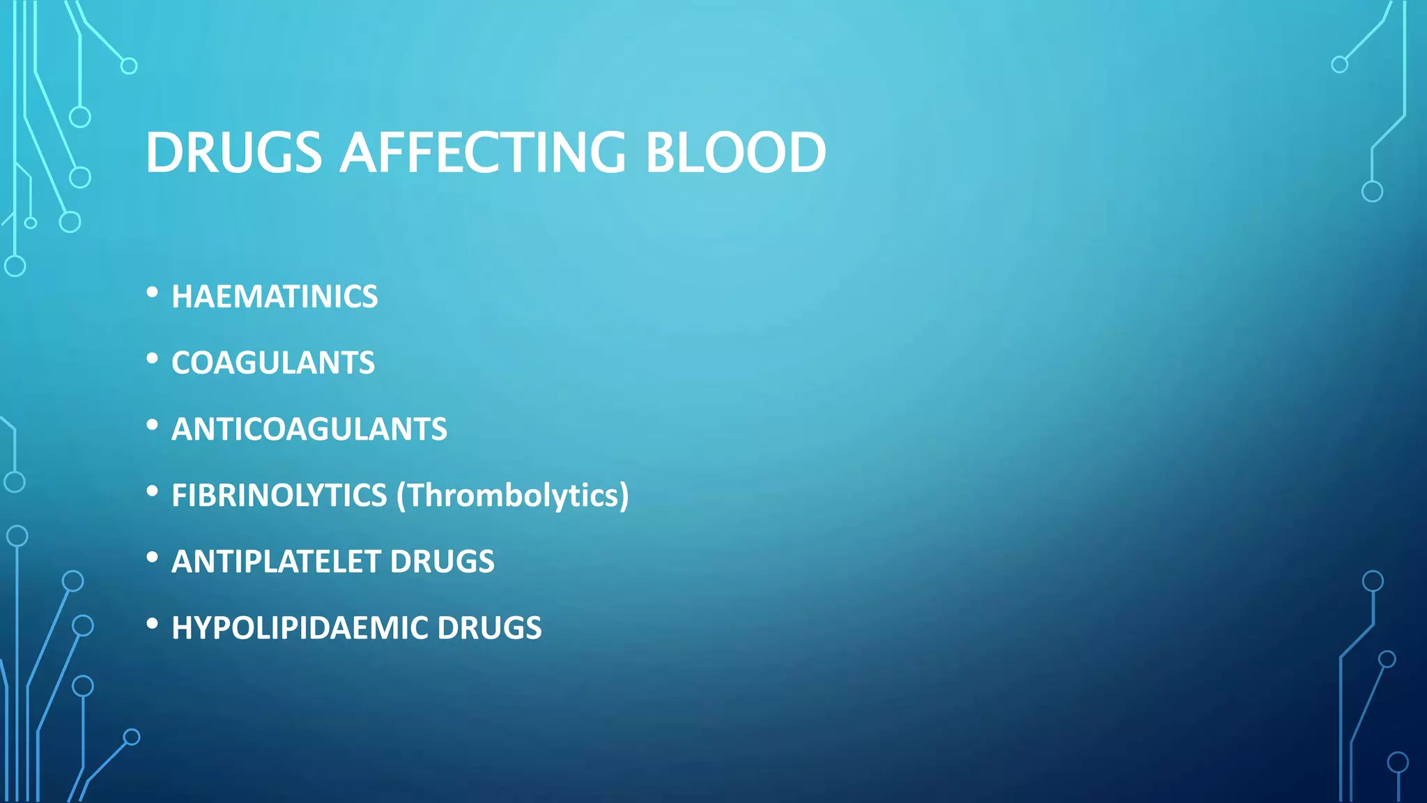 Pharmacological classification of drugs | PPTX