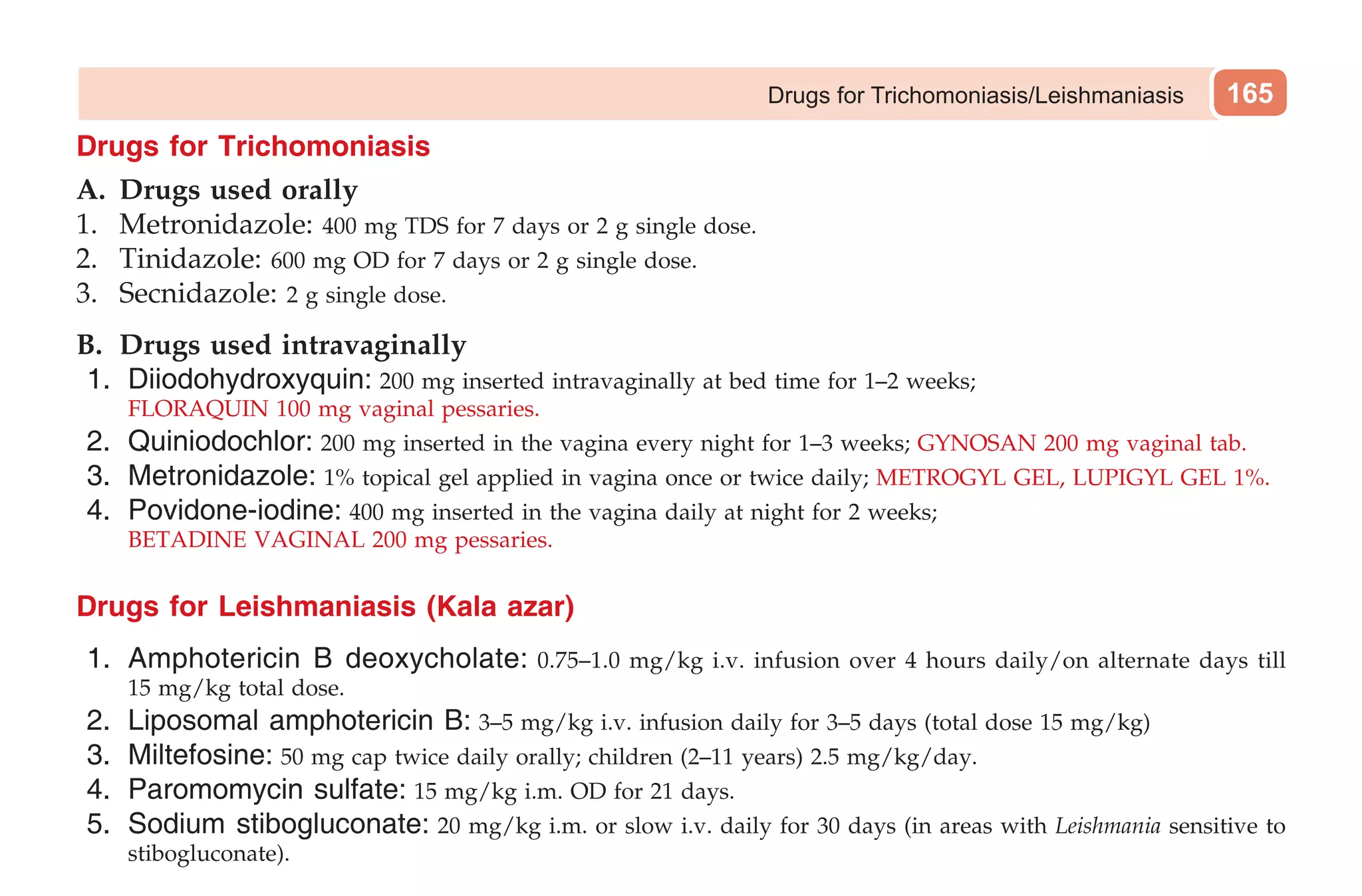 Pharmacological Classification of Drugs with Doses and Preparations ...