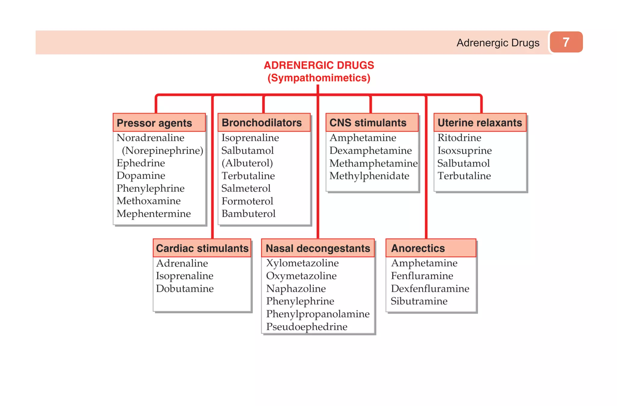 Pharmacological Classification of Drugs with Doses and Preparations ...