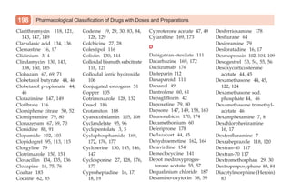 Pharmacological Classification of Drugs with Doses and Preparations ...