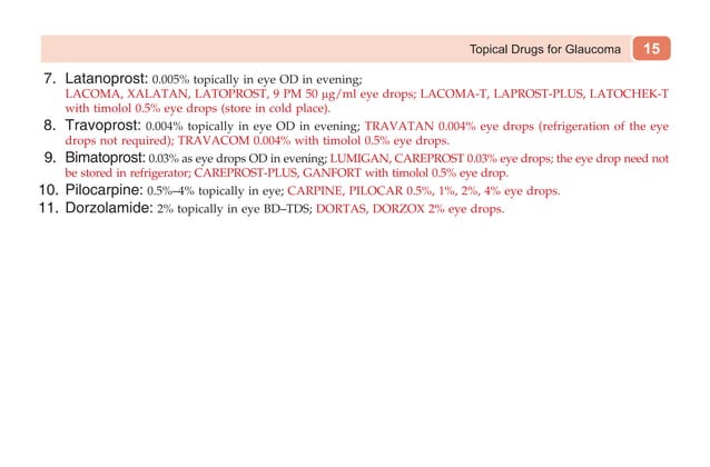 Pharmacological Classification of Drugs with Doses and Preparations ...