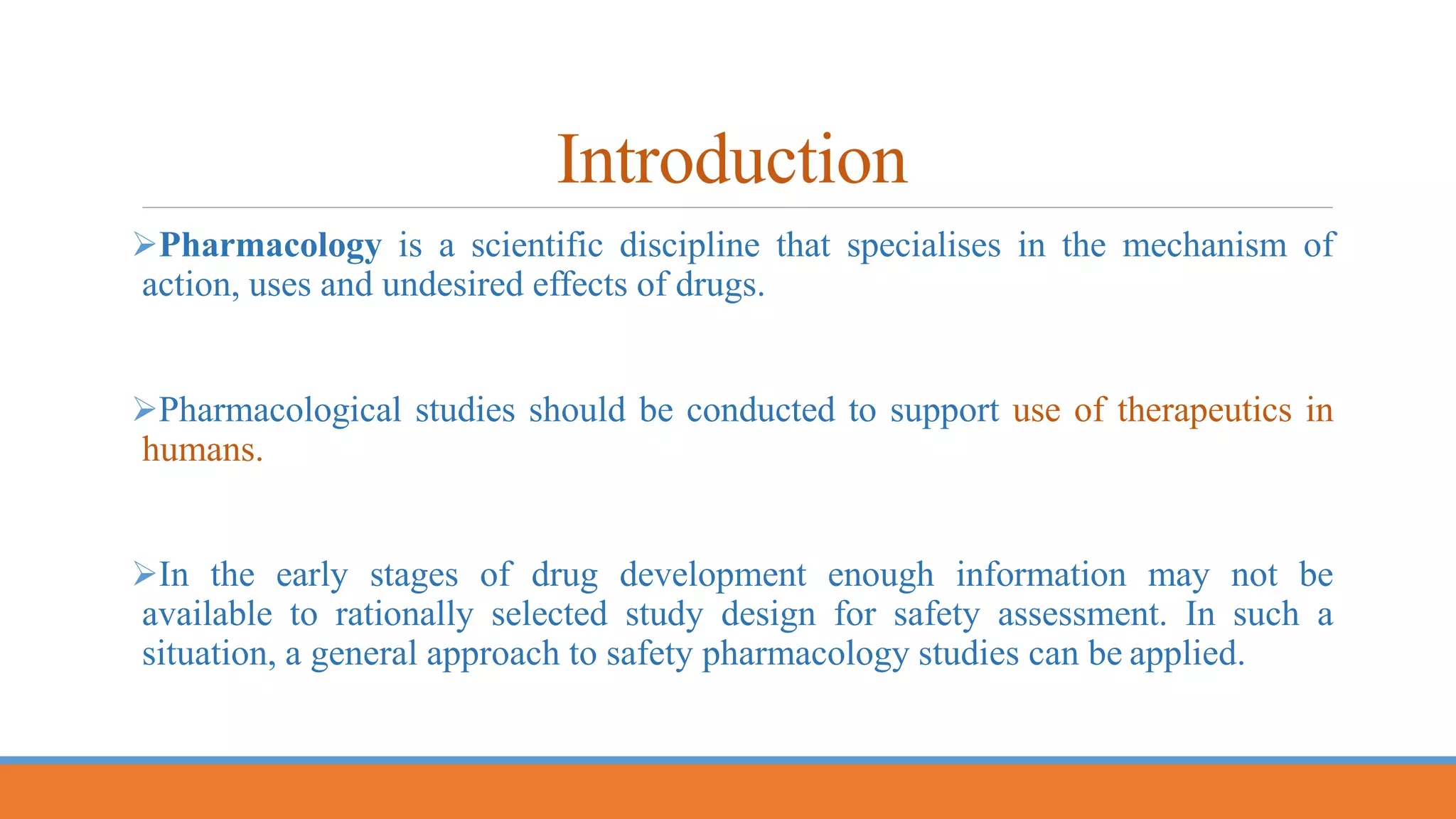 Pharmacological Approach for drug development | PPTX
