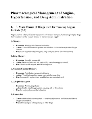 Pharmacological Management of Angina bsn.pdf