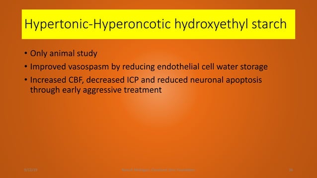 Pharmacological management of cerebral vasospasm in subarachnoid ...