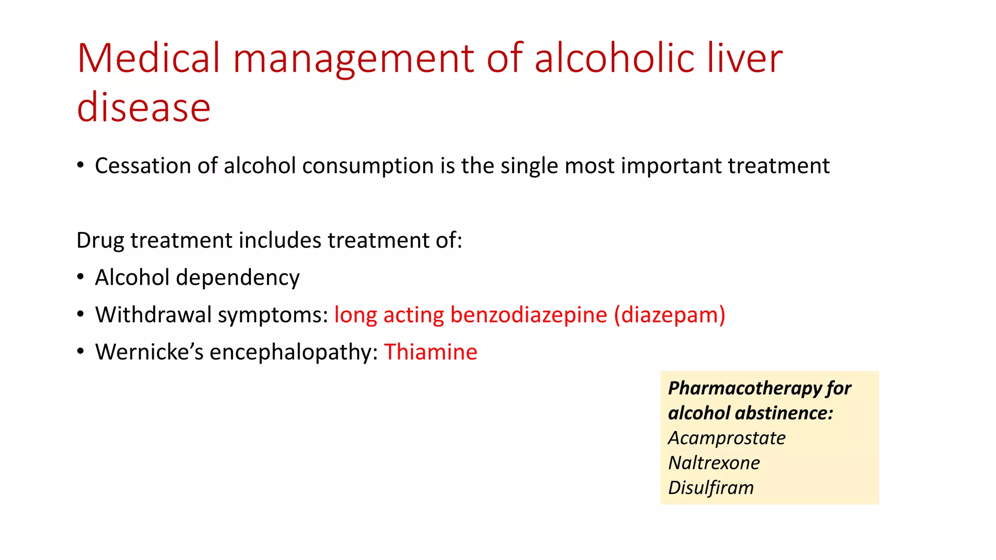 Pharmacological management of chronic liver disease | PPTX