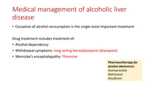 Pharmacological management of chronic liver disease | PPTX