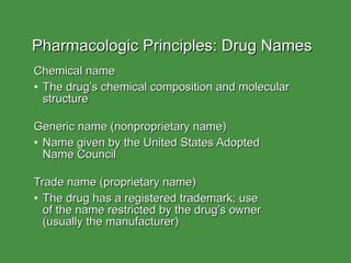 Pharmacological principles | PPT