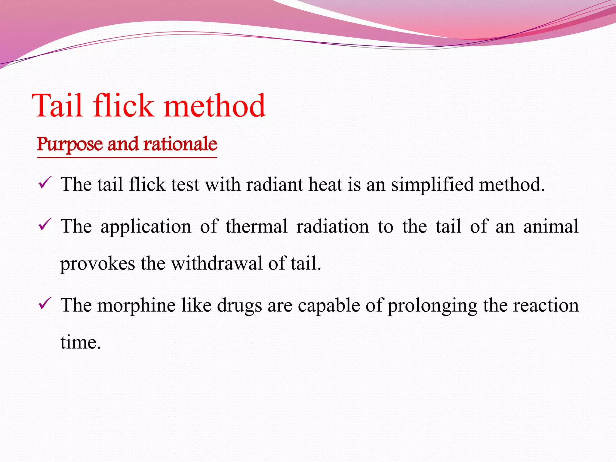 Pharmacological screening of analgesic activity | PPTX