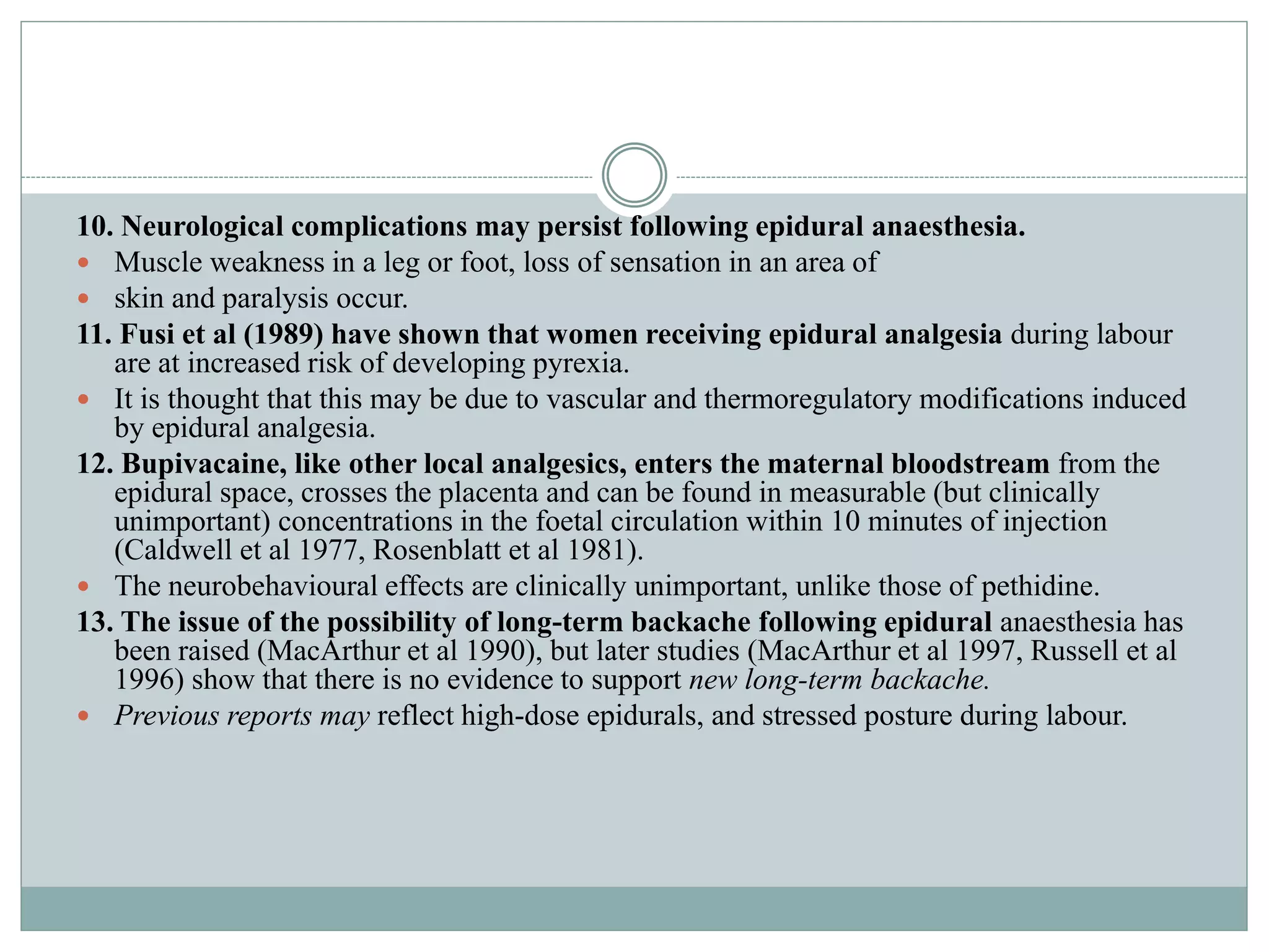 Pharmacological treatment for pain during labor | PPTX