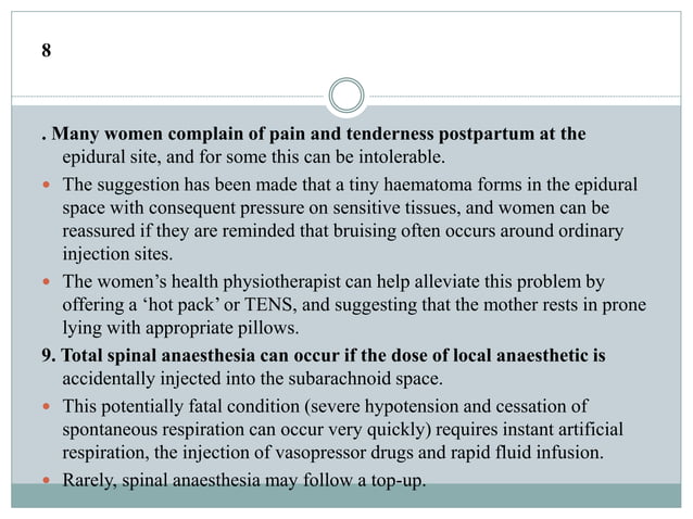 Pharmacological treatment for pain during labor | PPTX | Pregnancy ...