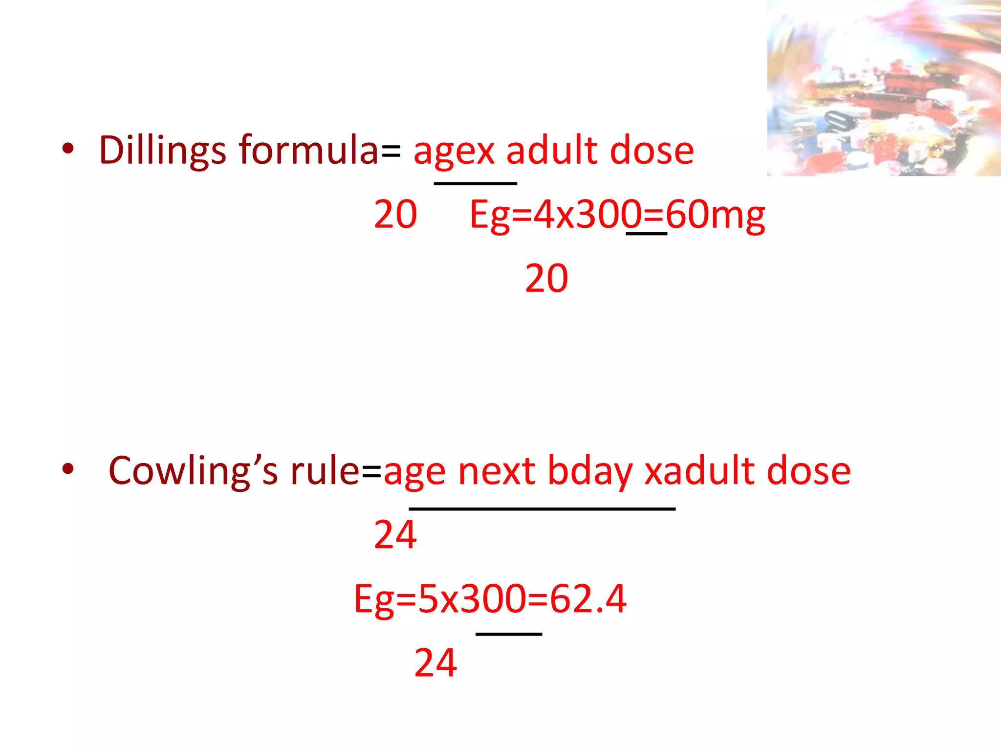 Pharmacologic considerations in pediatric dentistry | PPT