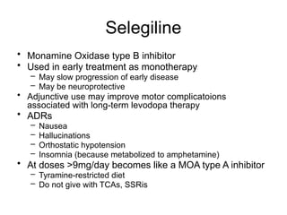 _Pharmacologic_Management_of_Parkinsons_Disease_2_.ppt