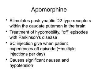 _Pharmacologic_Management_of_Parkinsons_Disease_2_.ppt