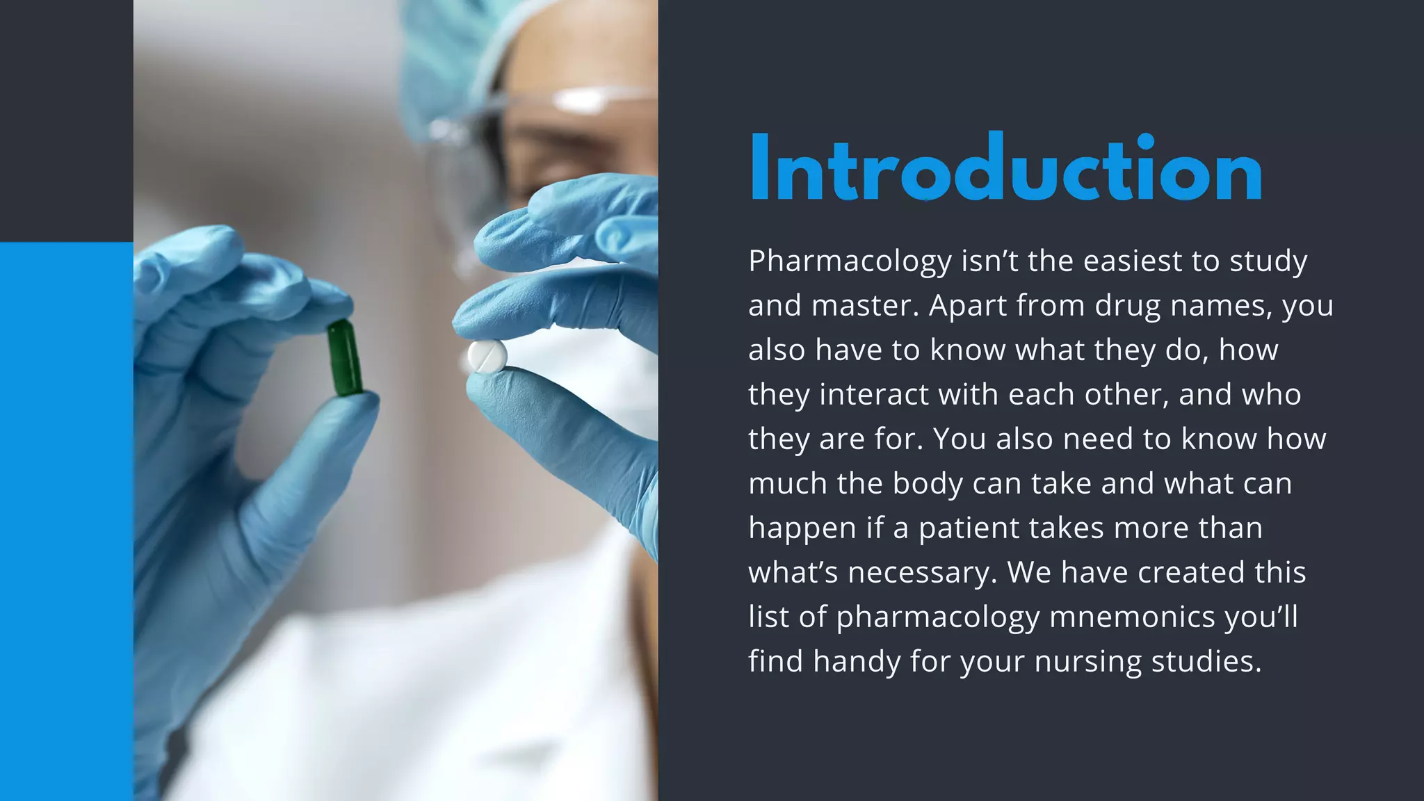 Pharmacology - 10 Nursing Mnemonics and Tricks | PDF