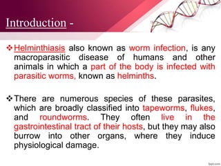 Anthelmintic | PPTX