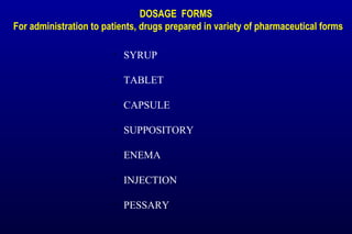 Pharmacology | PPT