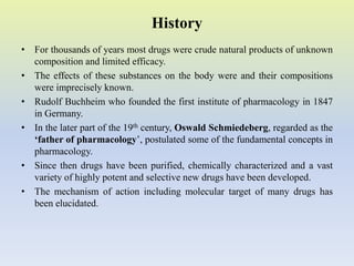 Pharmacology | PPTX