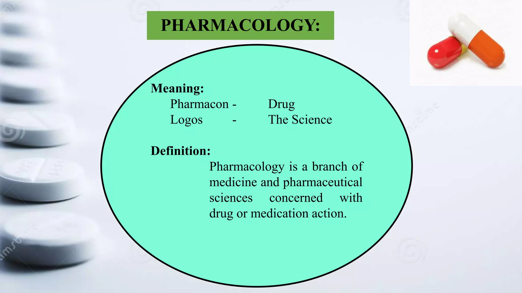 Pharmacology | PPTX