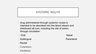 INTRODUCTION TO PHARMACOLOGY PHARMACOKINETICS AND DYNAMICS | PPTX