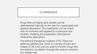 INTRODUCTION TO PHARMACOLOGY PHARMACOKINETICS AND DYNAMICS | PPTX
