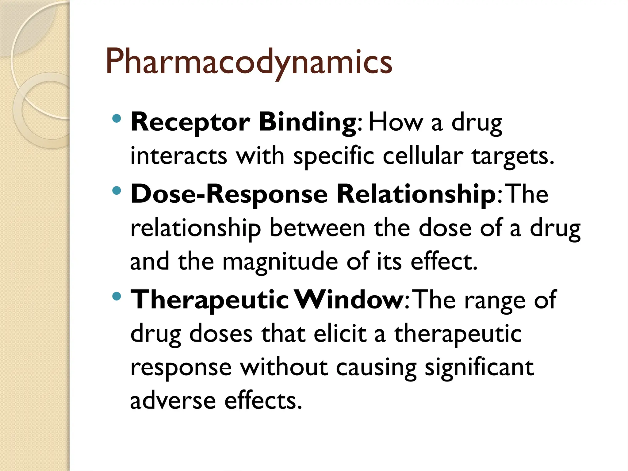 Introduction to Pharmacology for Higher Education | PPTX