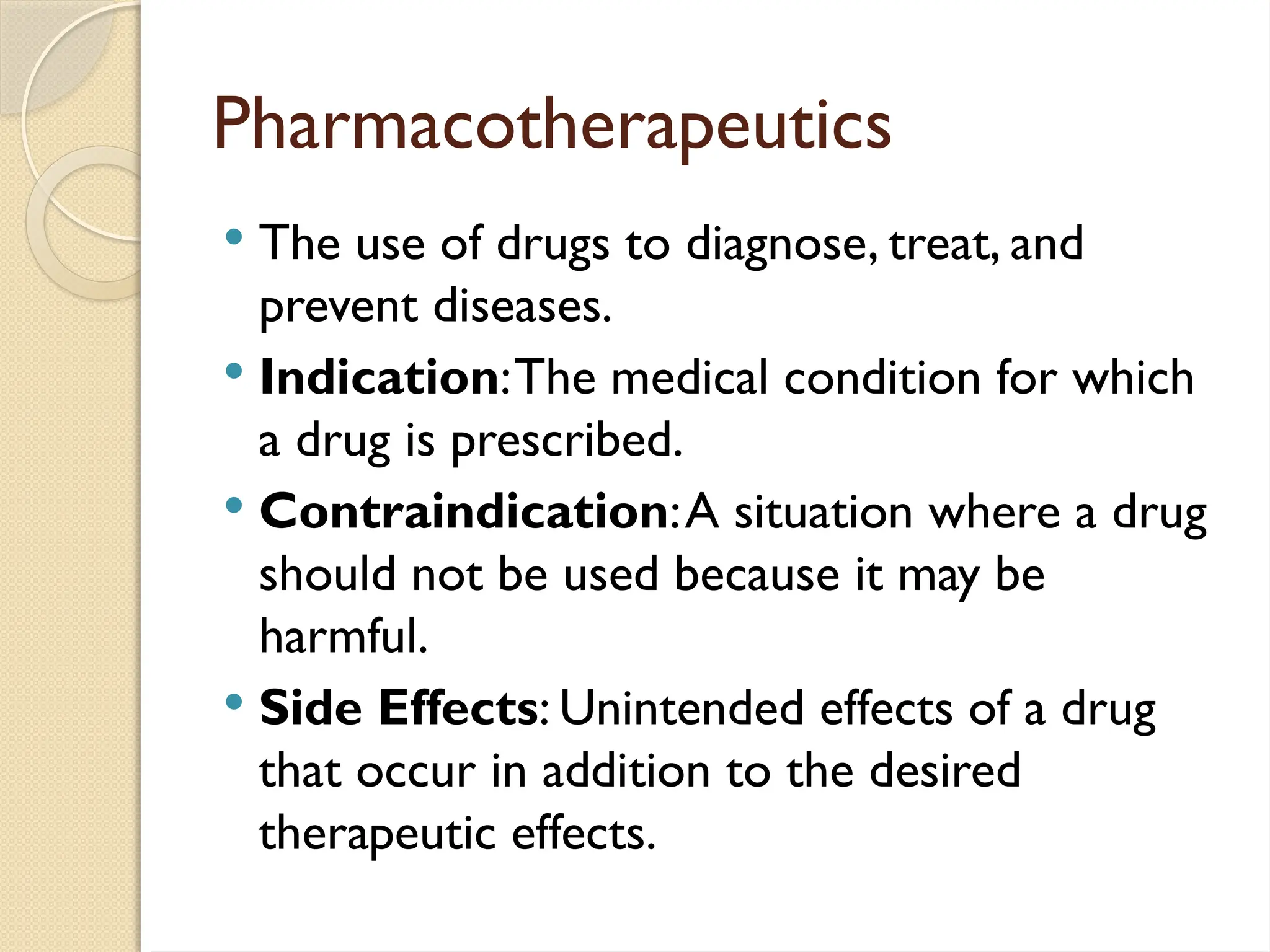 Introduction to Pharmacology for Higher Education | PPTX