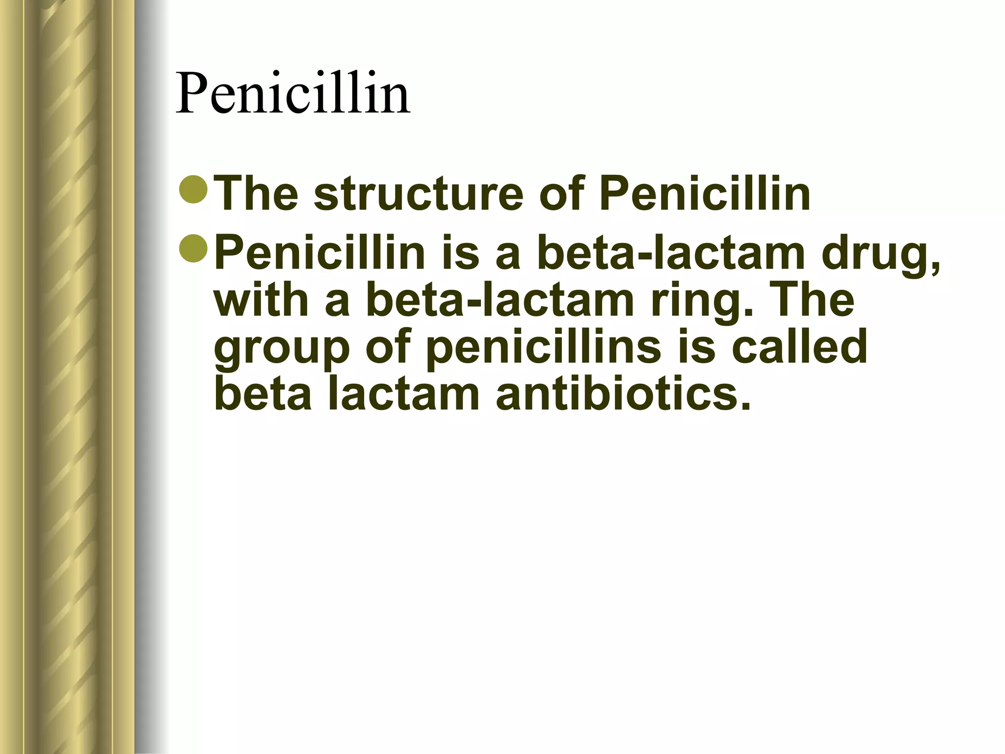 PHARMACOLOGY - ANTIBIOTICS | PPT