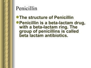 PHARMACOLOGY - ANTIBIOTICS | PPT