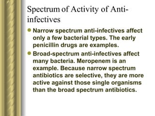 PHARMACOLOGY - ANTIBIOTICS | PPT