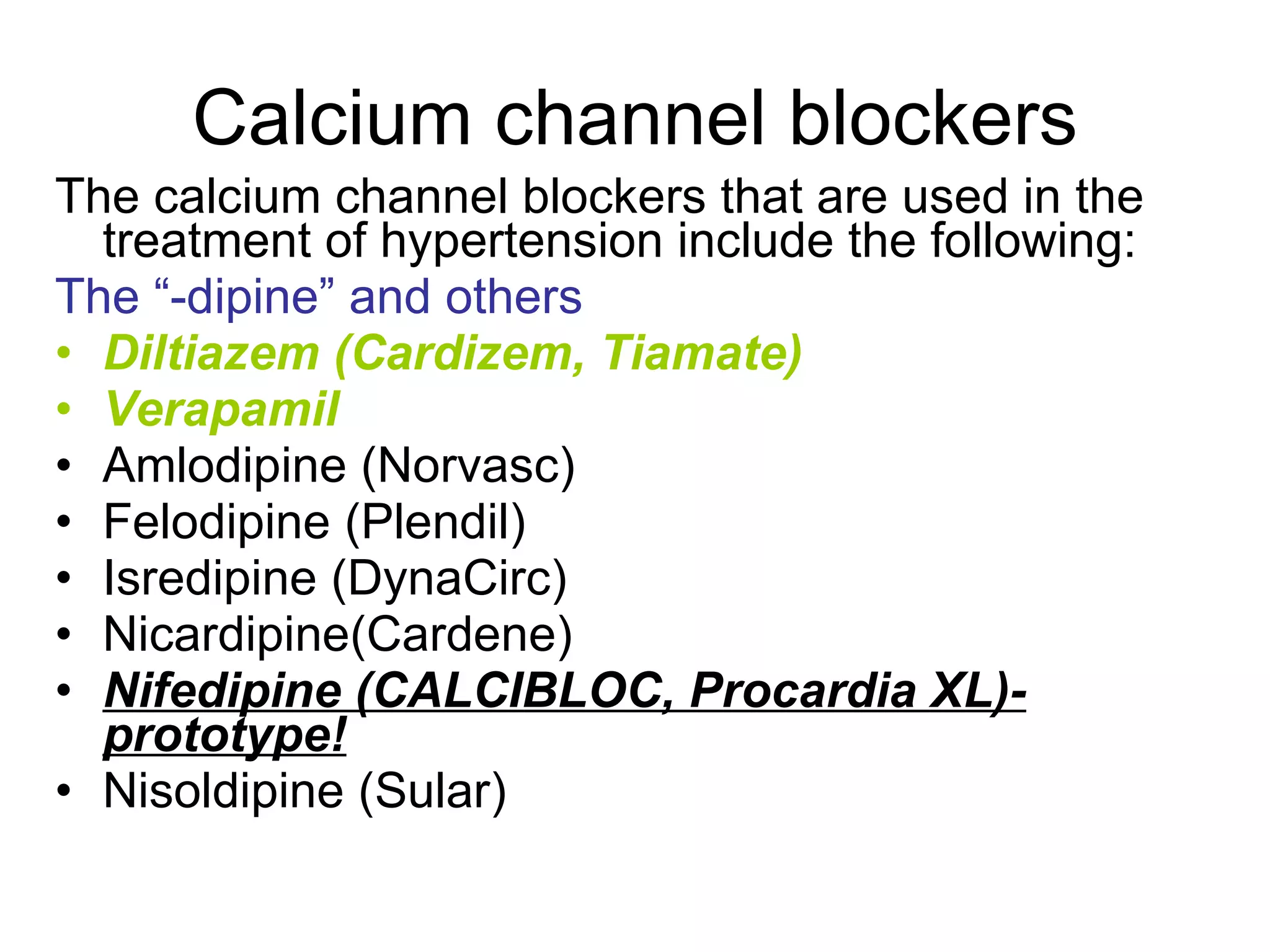 Pharmacology Cardiovascular Drugs | PPT