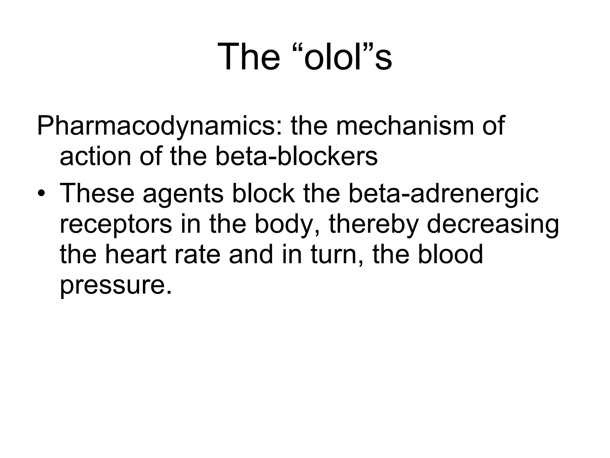 Pharmacology Cardiovascular Drugs | PPT
