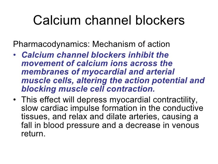 Pharmacology Cardiovascular Drugs