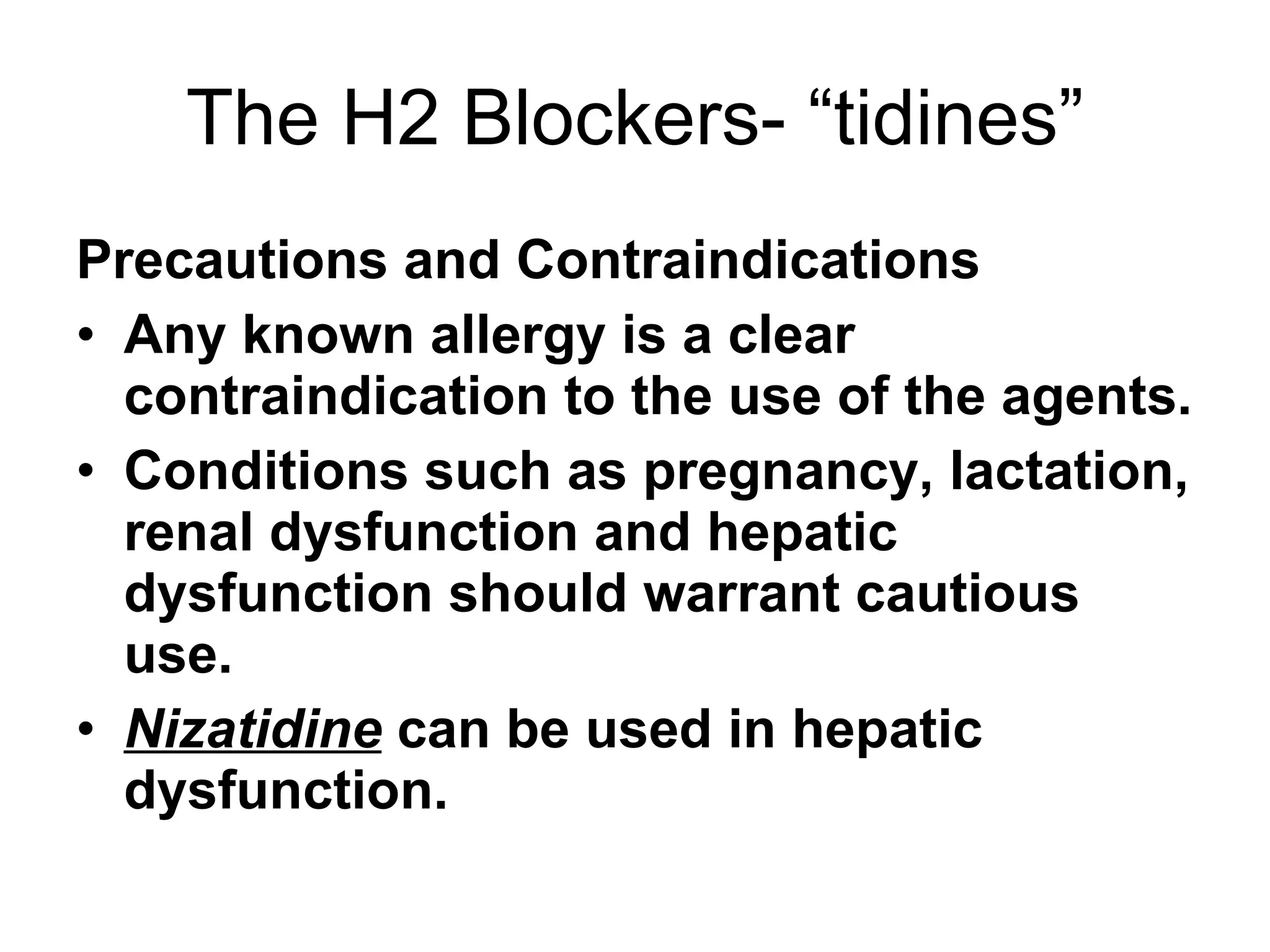 Pharmacology Git Drugs | PPT