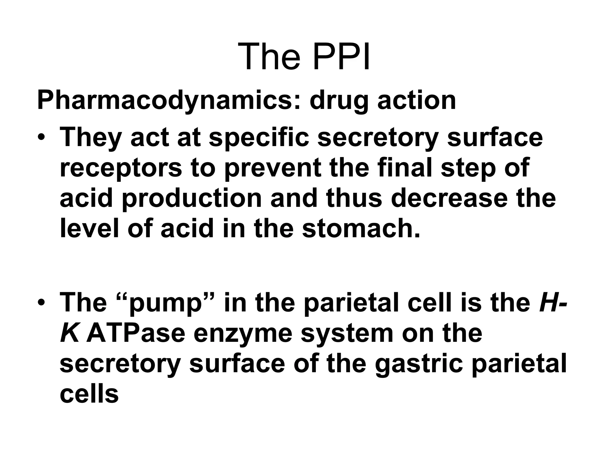Pharmacology Git Drugs | PPT