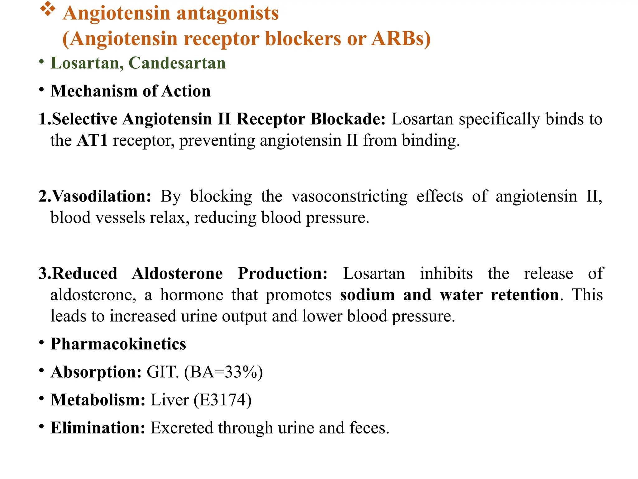 Pharmacology-II Unit-I. Pharmacology of Drugs Acting on Cardio Vascular ...